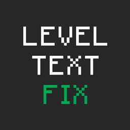 Level Text Fix Mod - Minecraft 1.18, 1.20, 1.21+ | Minecraft Modding
